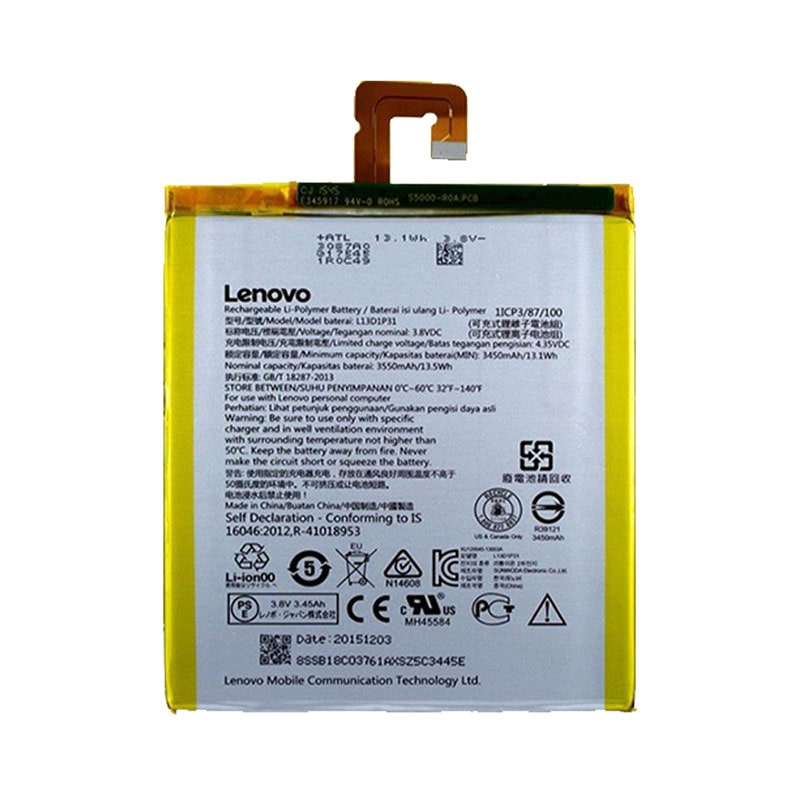 باتری لنوو Lenovo Tab 2 A7-10 مدل L13D1P31 – فروشگاه اینترنتی باتری تل