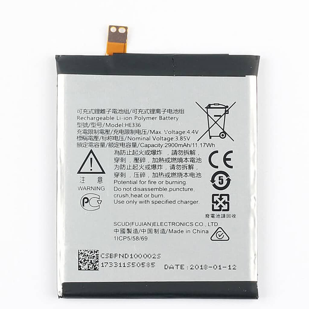 باتری نوکیا Nokia 3.1 A مدل HE336 – فروشگاه اینترنتی باتری تل