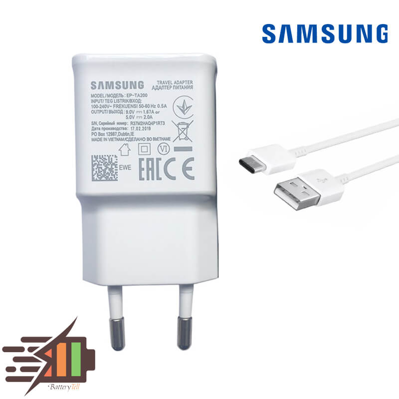 شارژر و کابل شارژ سامسونگ Samsung Galaxy S10 Plus فروشگاه اینترنتی