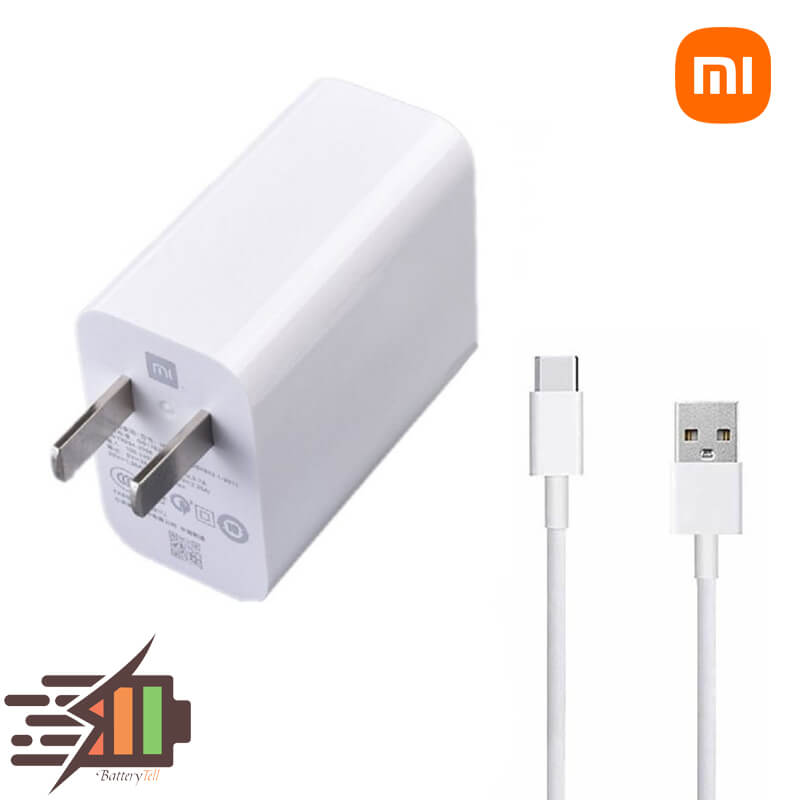 شارژر و کابل شارژ شیائومی Xiaomi 65W Type C – فروشگاه اینترنتی باتری تل