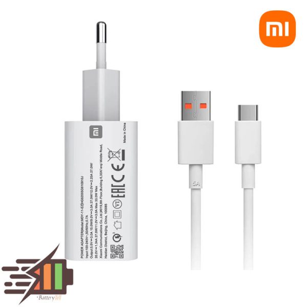 شارژر و کابل شارژ شیائومی Xiaomi Poco X3 – فروشگاه اینترنتی باتری تل